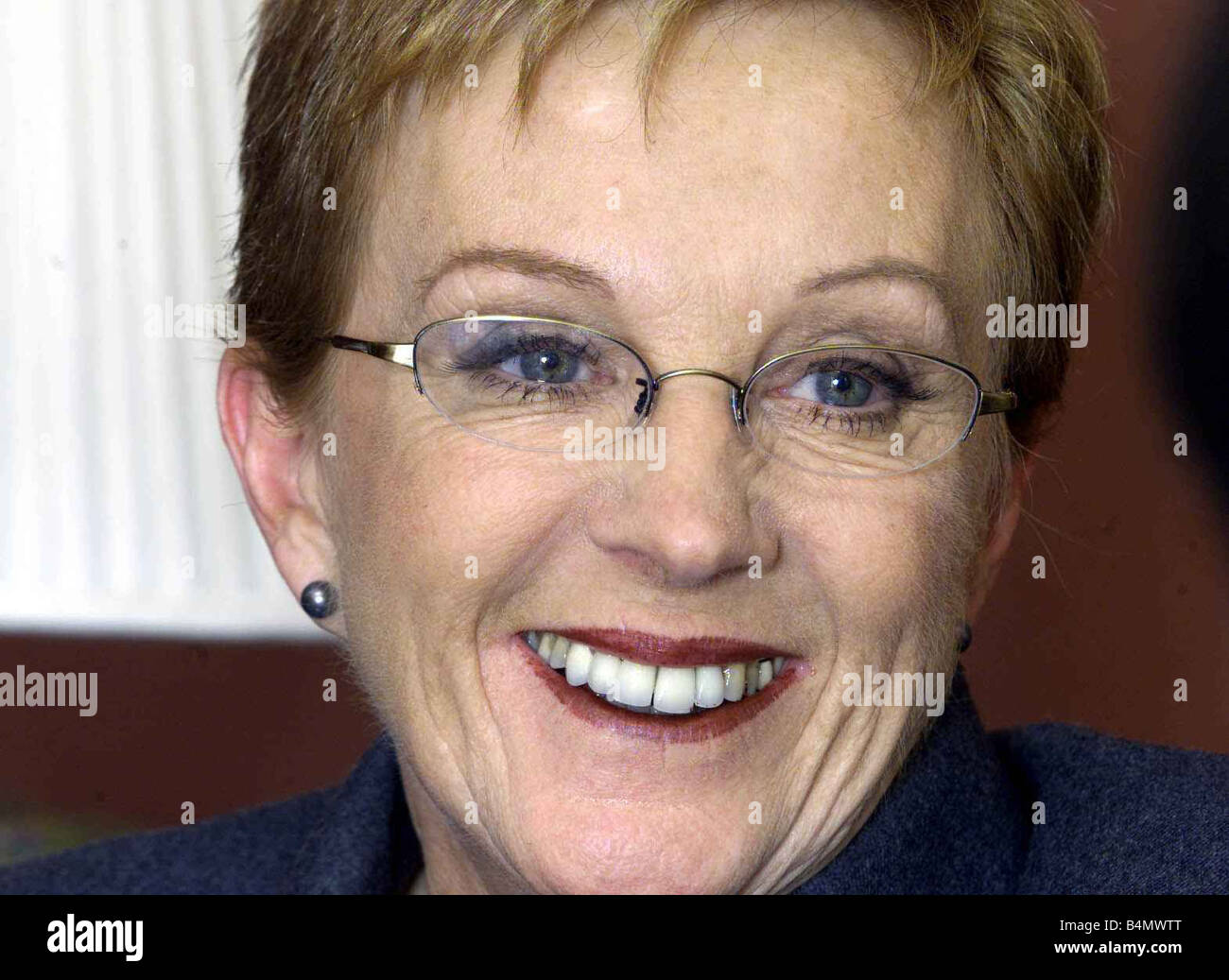 Anne Robinson October 2001 Game Show Host TV Presenter and Journalist ...