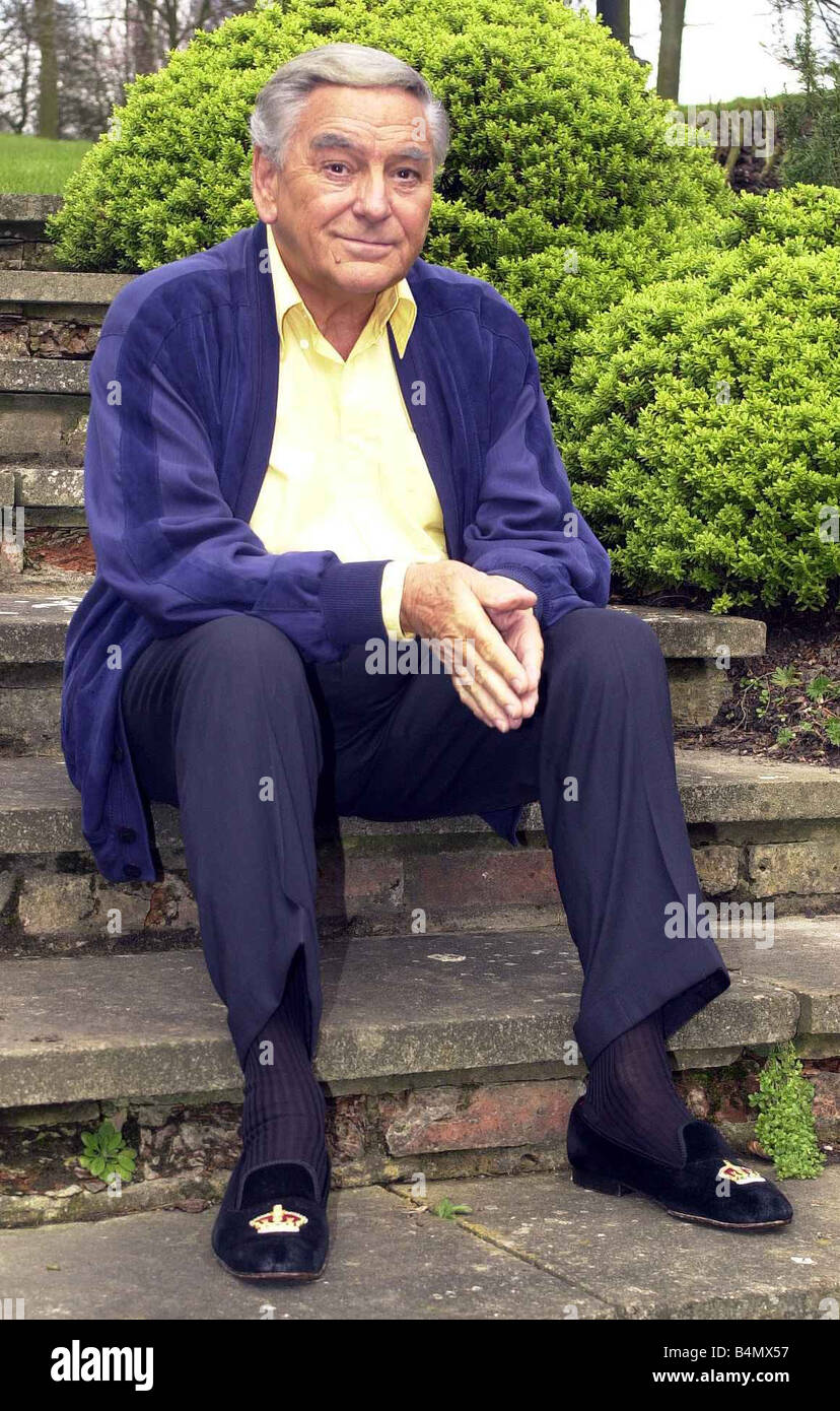 Bob Monkhouse March 2002 Comedian TV Presenter and Writer Stock Photo ...
