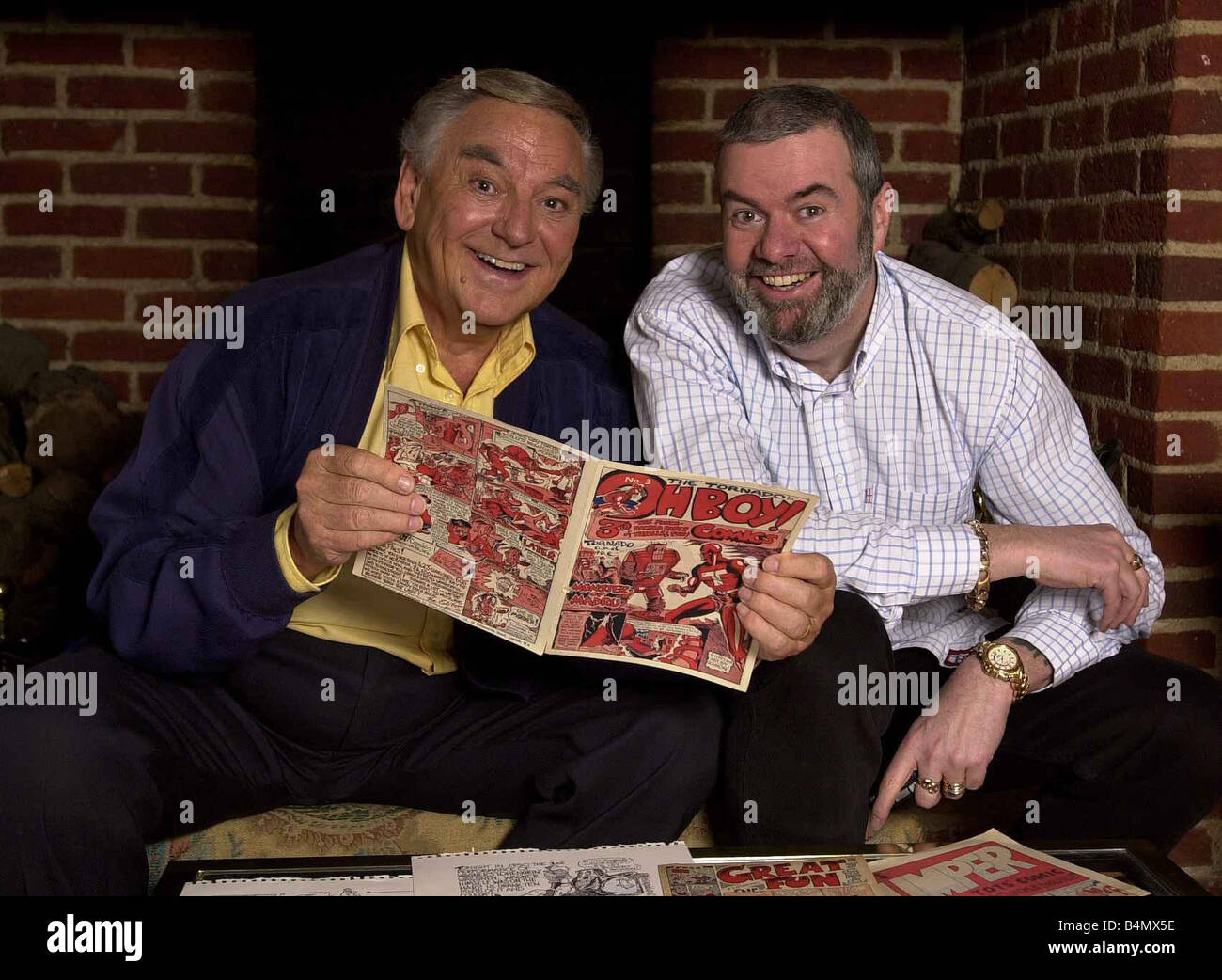 Bob Monkhouse March 2002 Comedian TV Presenter and Writer With Sunday ...