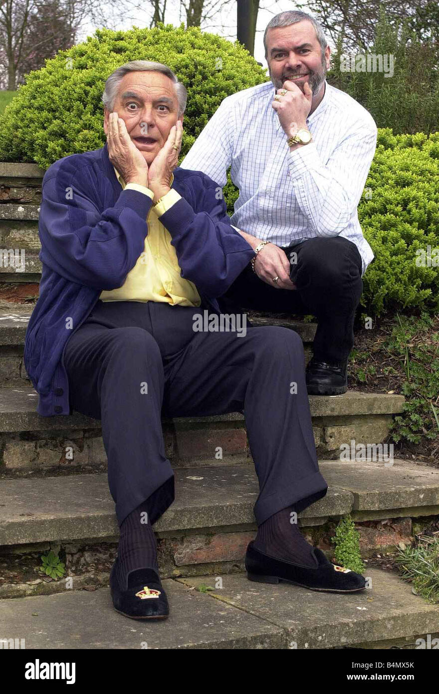 Bob Monkhouse March 2002 Comedian TV Presenter and Writer With Sunday ...
