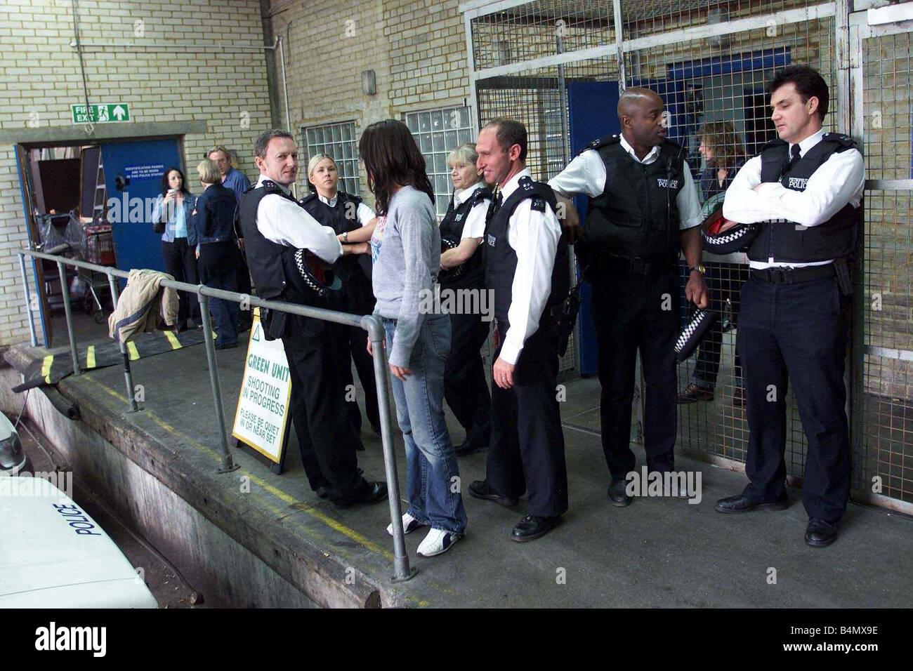 TV Programme The Bill July 2002 Behind the scenes at The Bill TV show ...