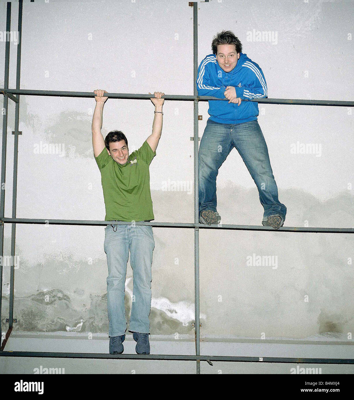 Rock Group Turin Brakes January 2003 Gale and Ollie in Milan Italy ...