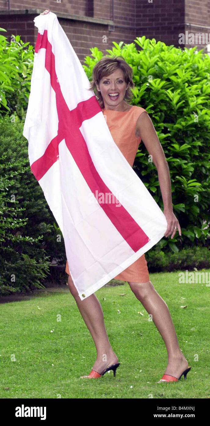 Carol Vorderman June 2000 TV Presenter awarded MBE in Birthday Honours ...