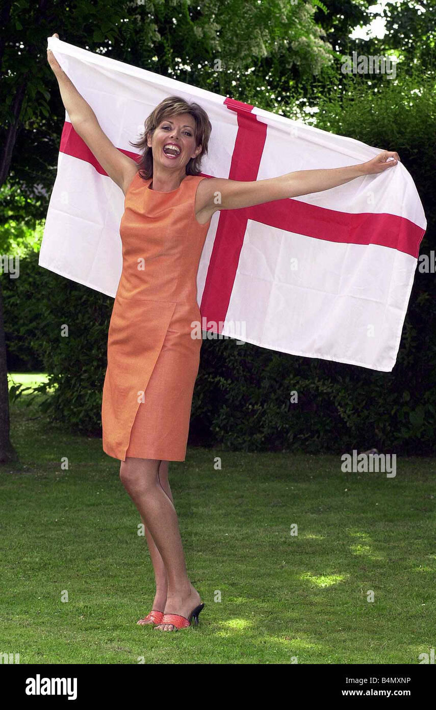 Carol Vorderman June 2000 TV Presenter awarded MBE in Birthday Honours ...