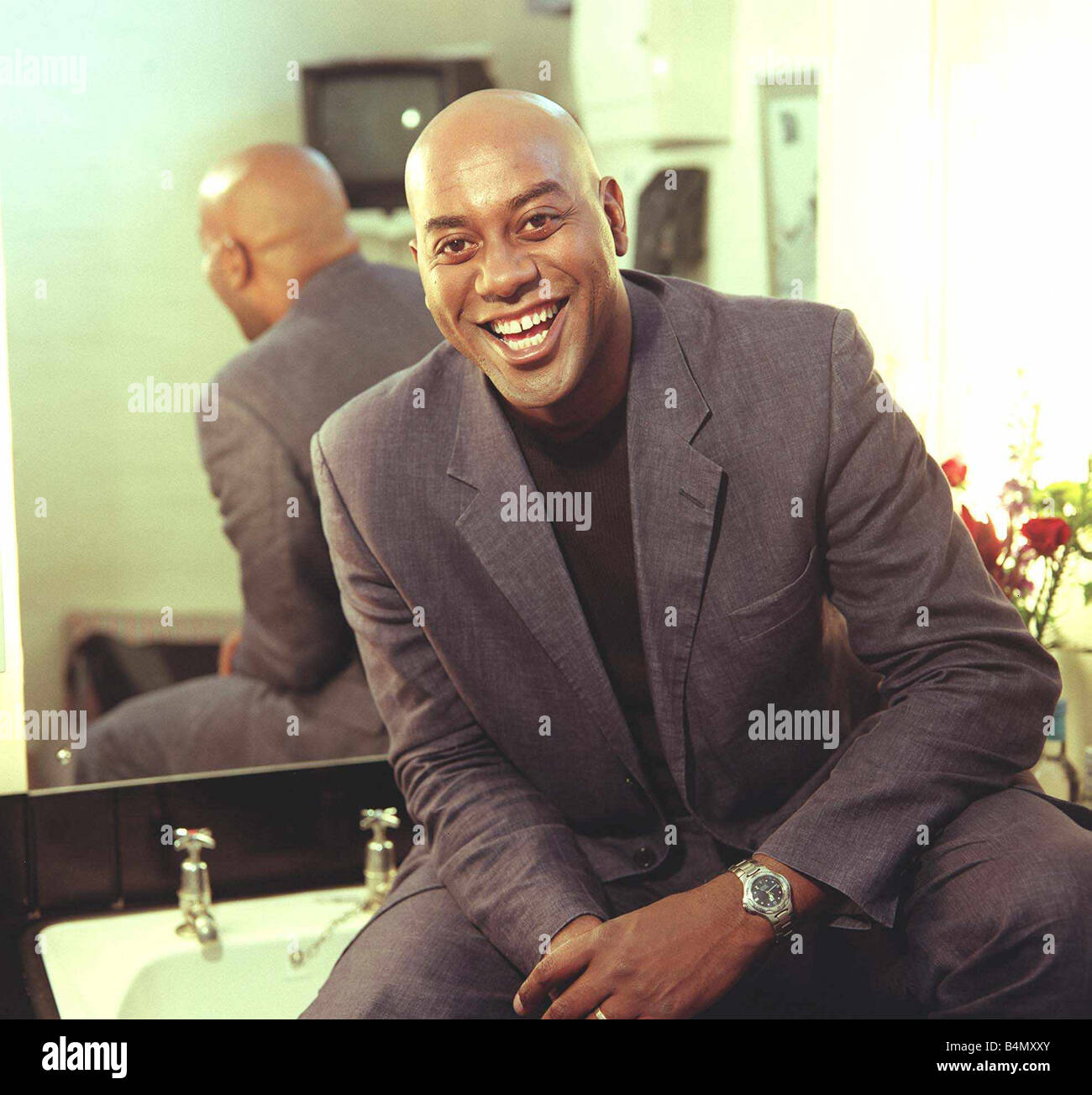 Ainsley Harriott TV Presenter and Chef July 2000 Stock Photo - Alamy