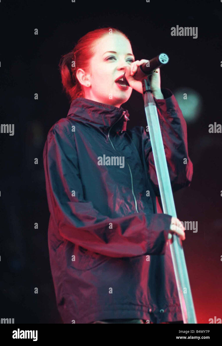 Shirley Manson 1998 T in the Park 1998 Garbage singer Shirley Manson ...