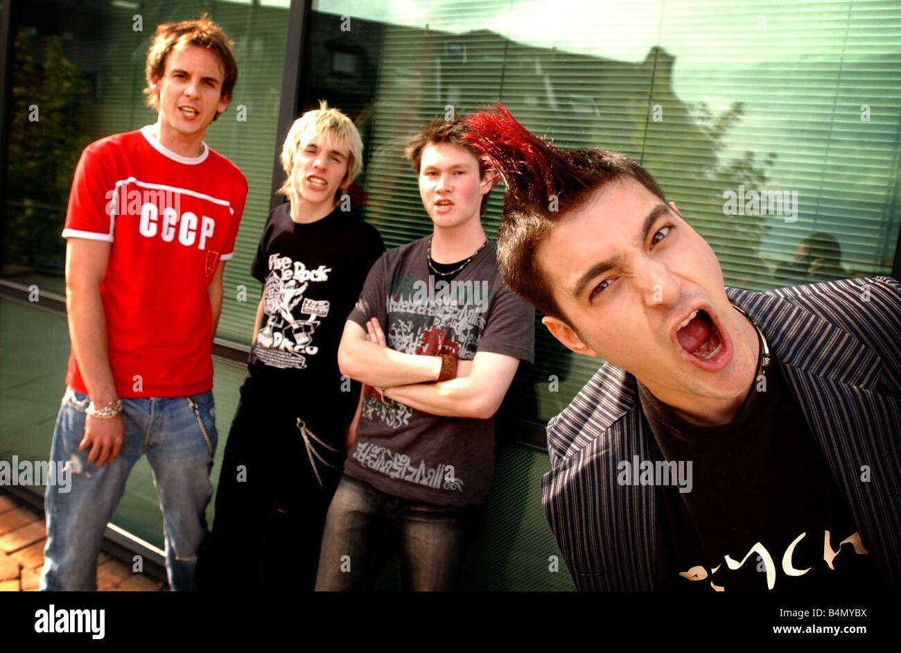 Pop band Hypo Psycho May 2004 Stock Photo - Alamy