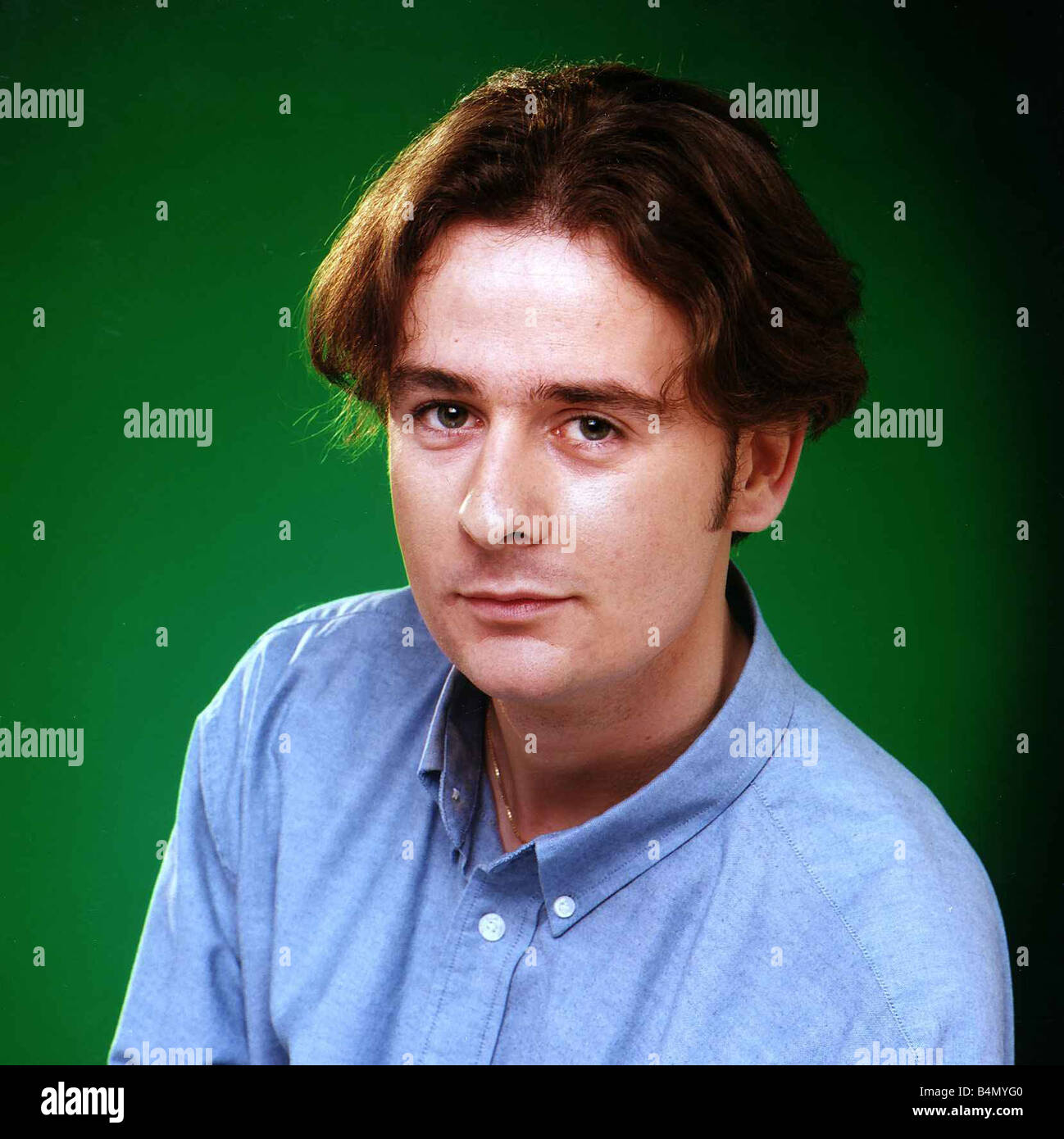 Steve Knuckles Live TV presenter 1997 Stock Photo - Alamy