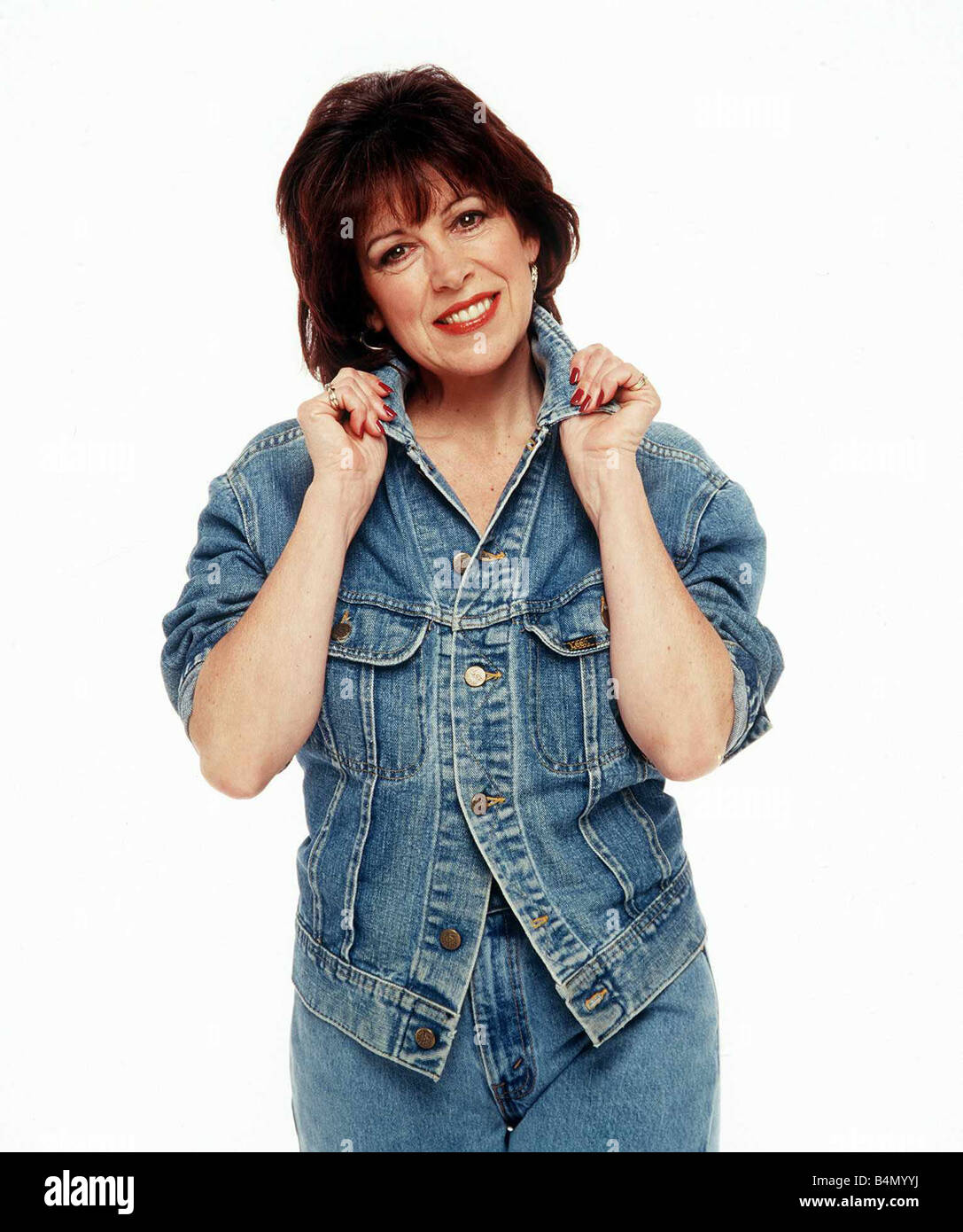 Sally James TV presenter studio shots June 1999 former presenter of ...