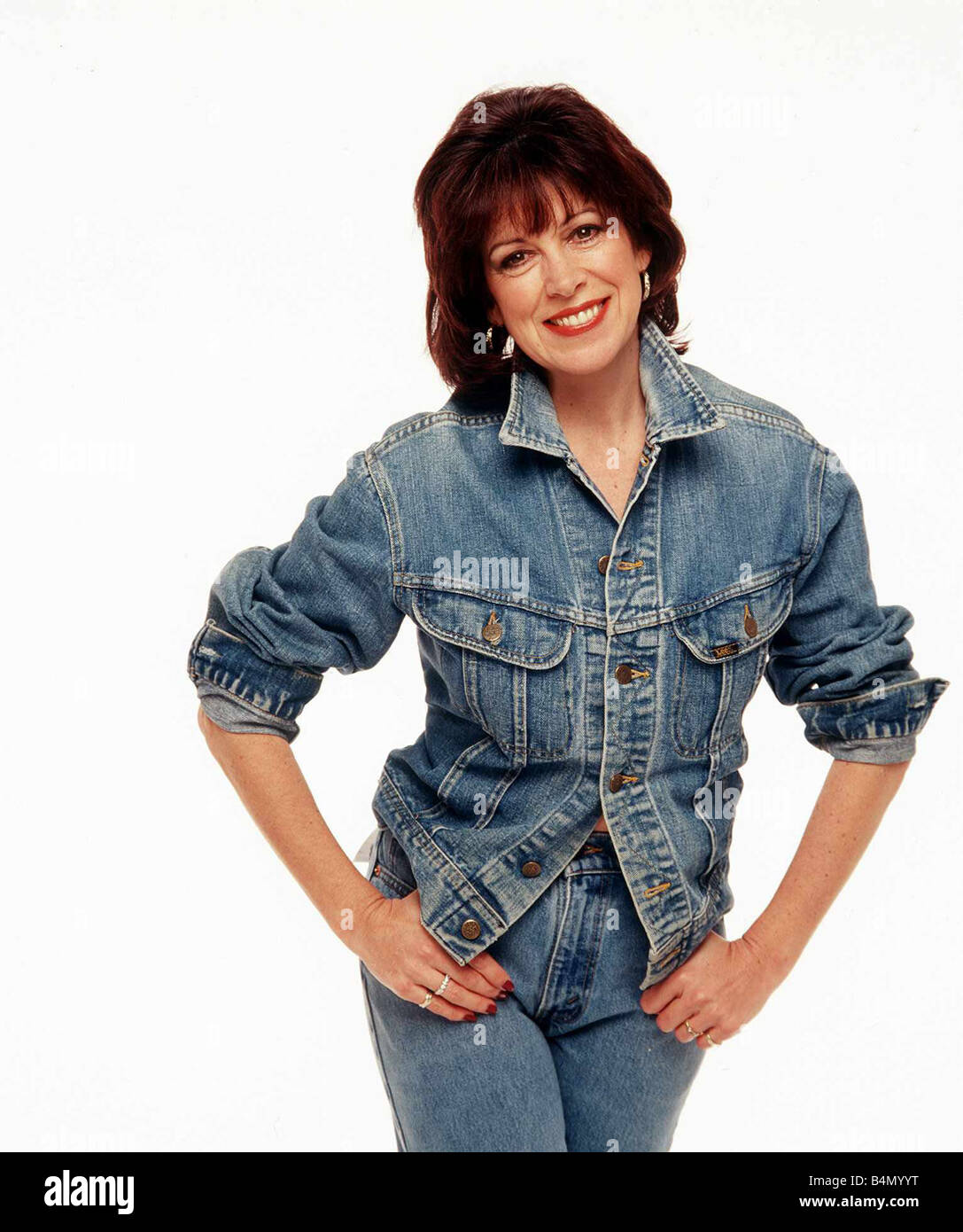 Television presenter television programme decades 1990s hi-res stock ...