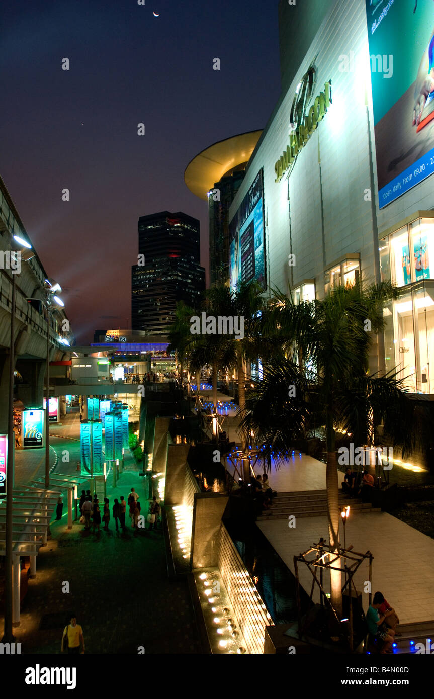 The Siam Paragon early evening Stock Photo - Alamy