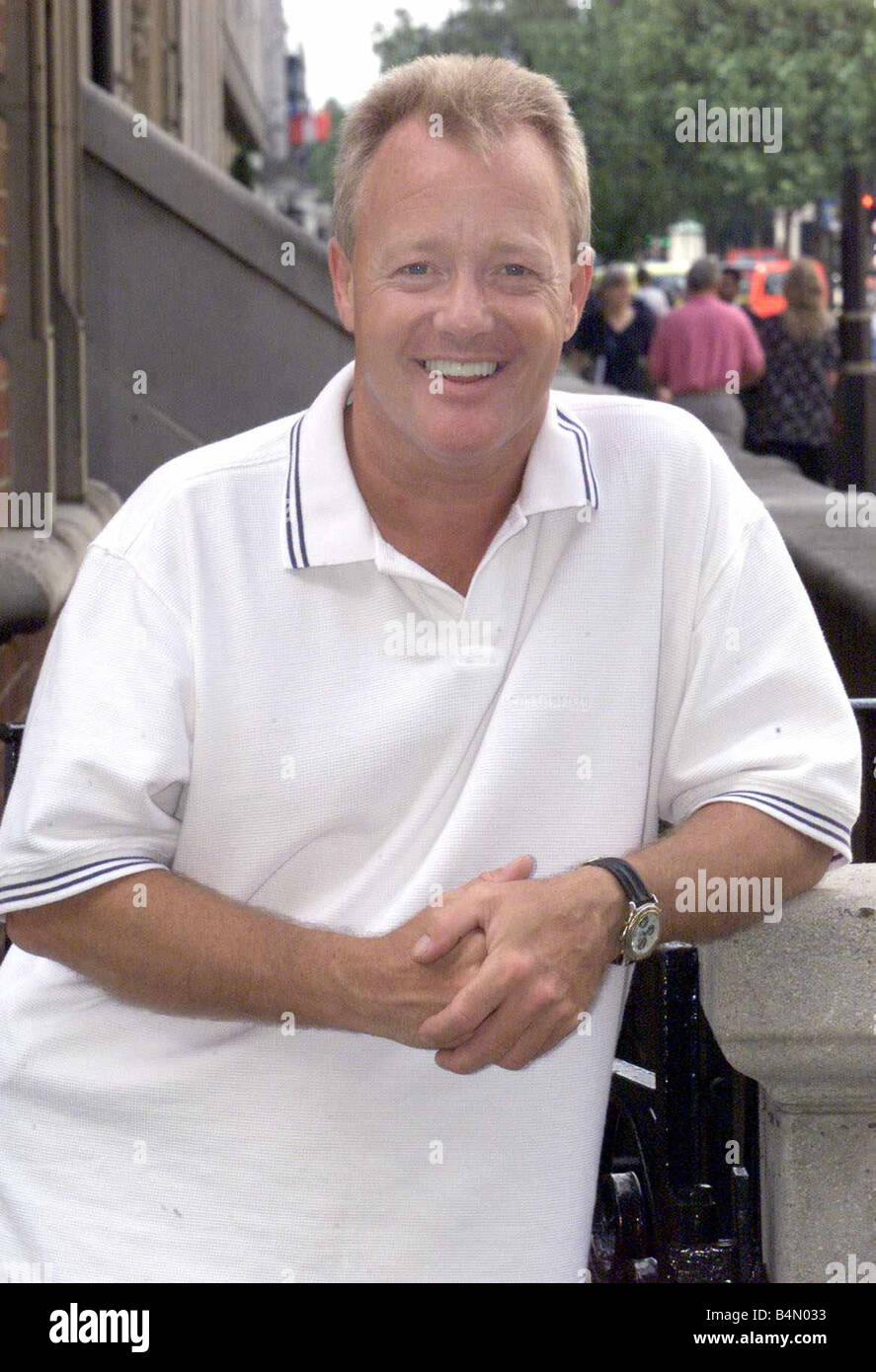 Keith Chegwin TV Presenter August 1999 Stock Photo - Alamy