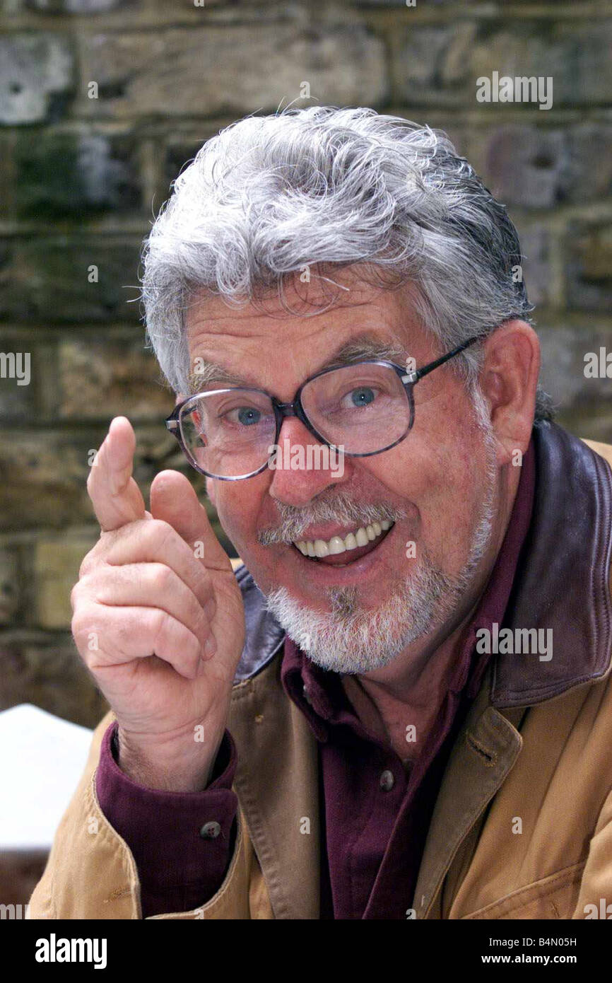Rolf Harris TV Presenter Artist August 1999 Stock Photo - Alamy