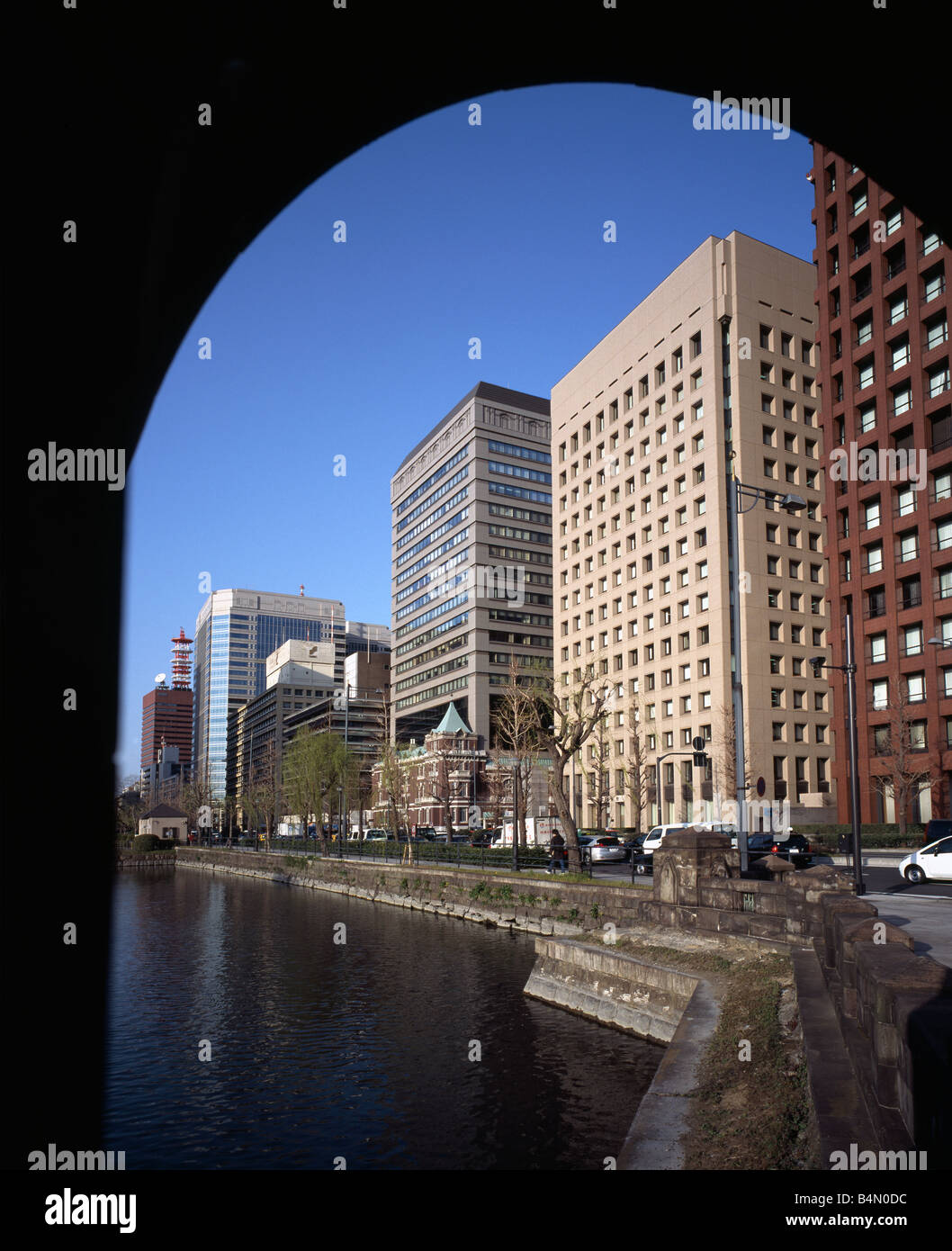 The High Rise Buildings In The Otemachi District Stock Photo - Alamy