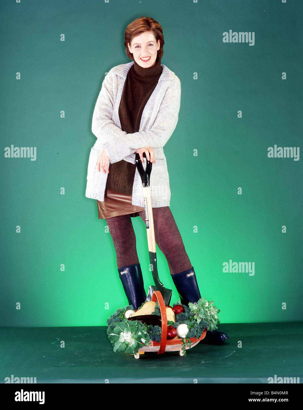 Ali Ward former model October 2000 Now TV Presenter on gardening ...