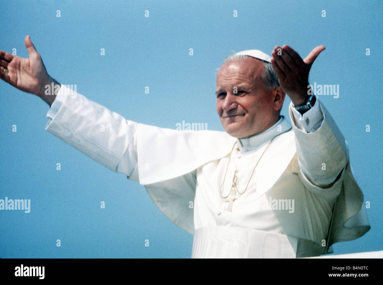 Pope John Paul II in Poland Stock Photo - Alamy