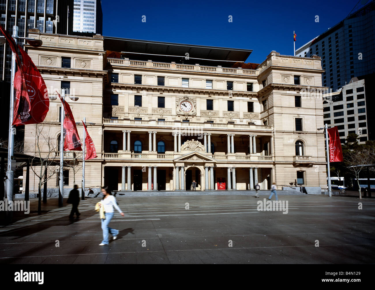 The Custom House on Circular Quay Stock Photo - Alamy