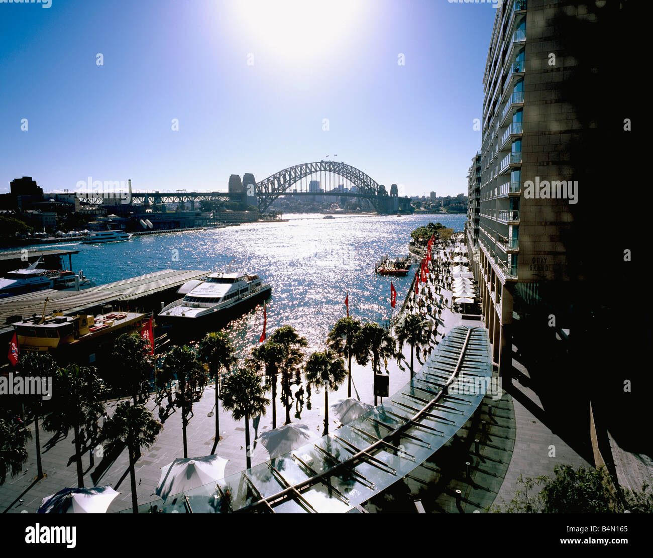 Circular quay ferry wharves hi-res stock photography and images - Alamy