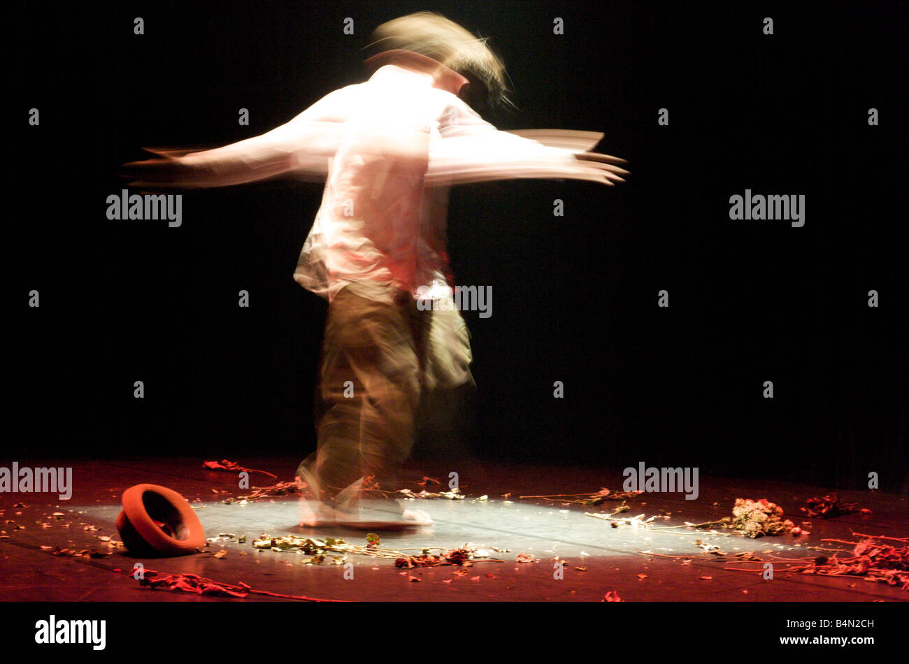 Dancer Vincent during his performance Stock Photo - Alamy