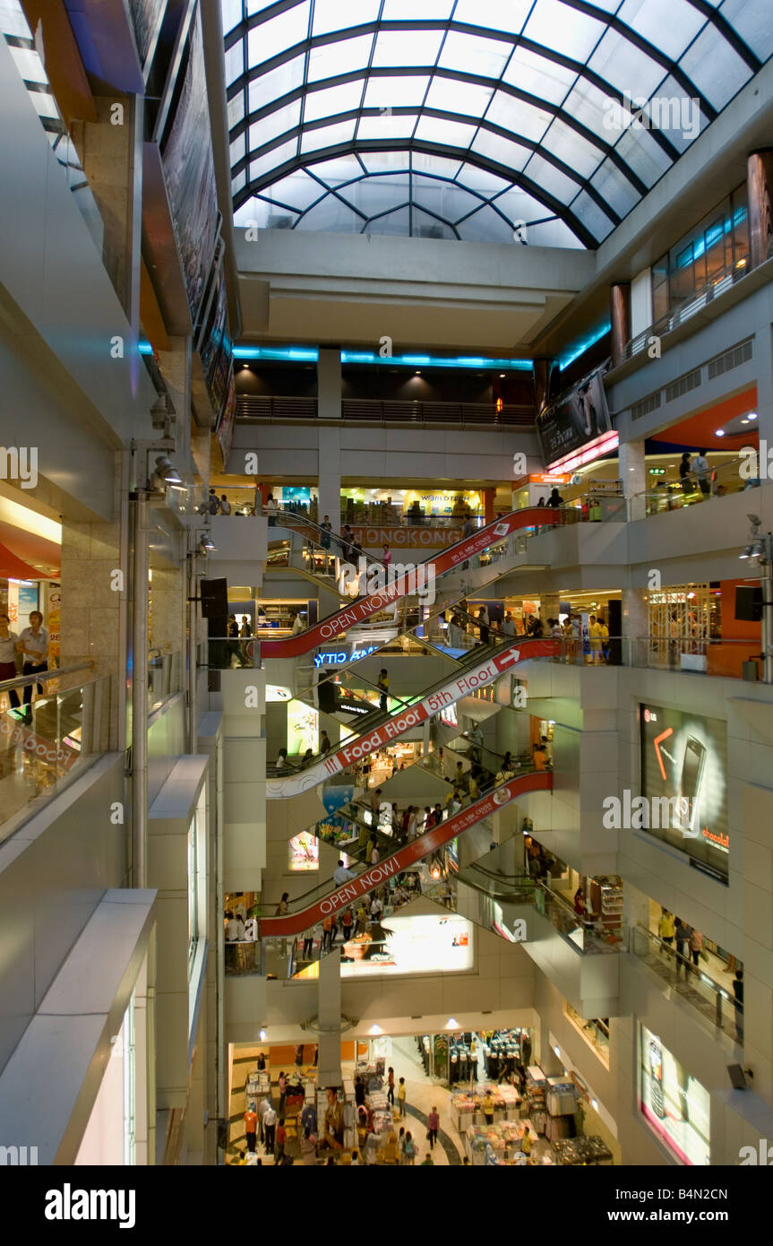 Inside the MBK Center Stock Photo - Alamy