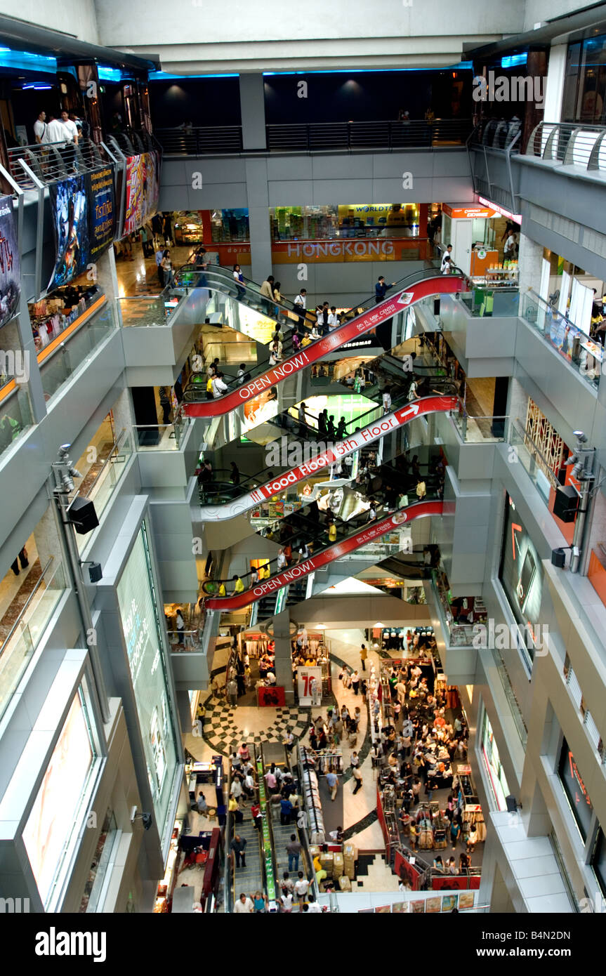 Inside the MBK Center Stock Photo - Alamy