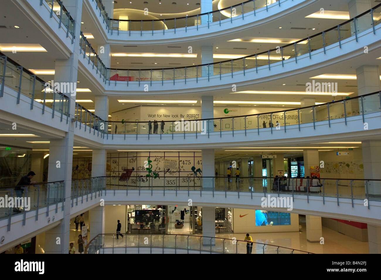 Inside Central World Shopping Plaza Stock Photo - Alamy