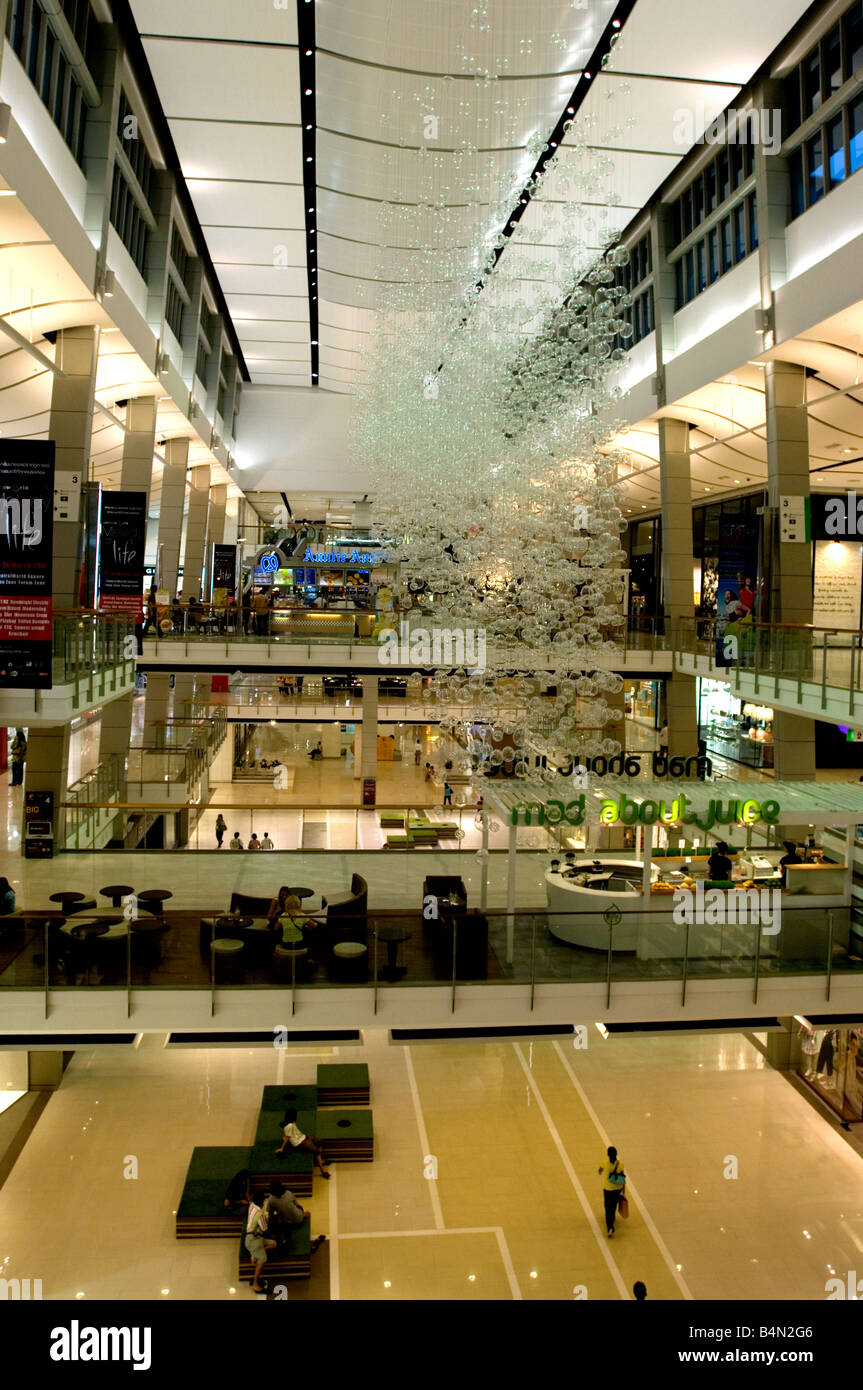 Inside Central World Shopping Plaza Stock Photo - Alamy