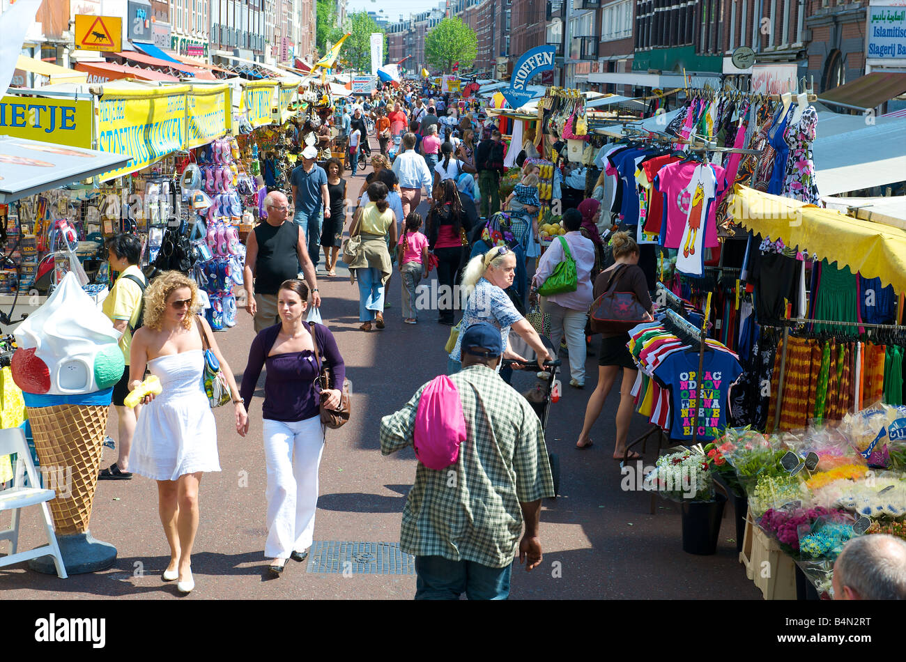 Holland Amsterdam Albert Cuyp Market Stock Photo - Alamy