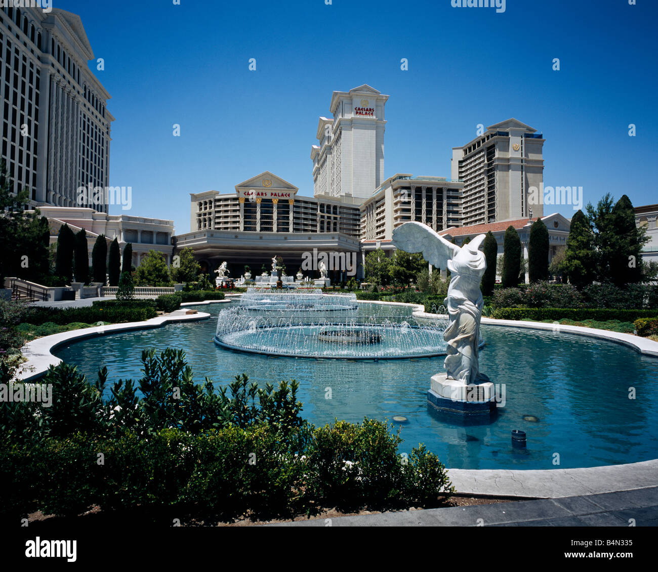 Hotel and Casino Caesars Palace Stock Photo - Alamy