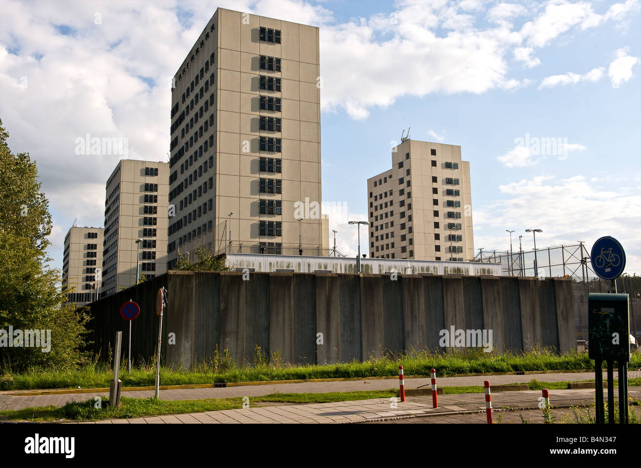 Netherlands Amsterdam Bijlmer Bijlmerbajes Stock Photo - Alamy