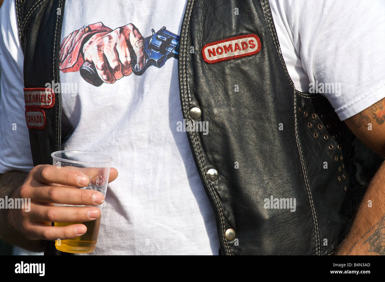 Netherlands Amsterdam Angels Place Hells Angels clubhouse open house a ...