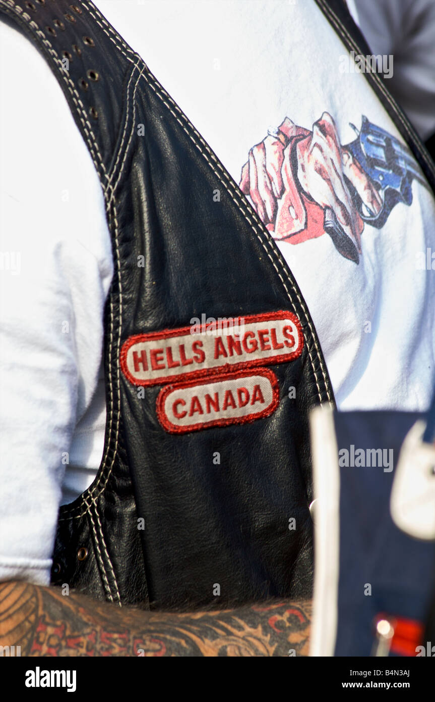 Netherlands Amsterdam Angels Place Hells Angels clubhouse open house a ...