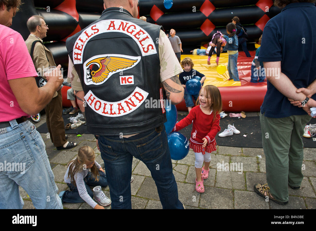 Netherlands Amsterdam Angels Place Hells Angels clubhouse open house ...