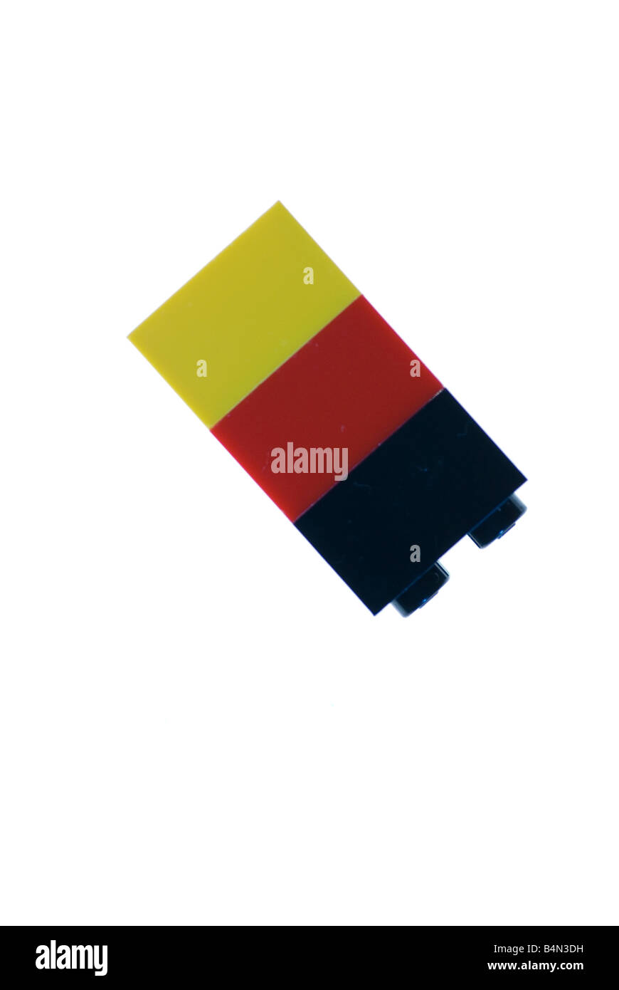 Lego Building Bricks German Flag Colours Stock Photo - Alamy