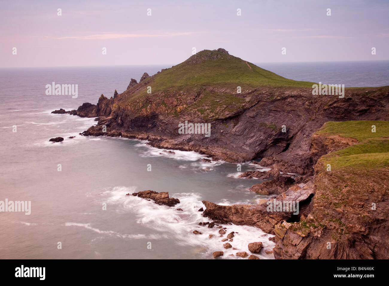The Rumps under the stewardship of the National Trust at Pentire Point ...