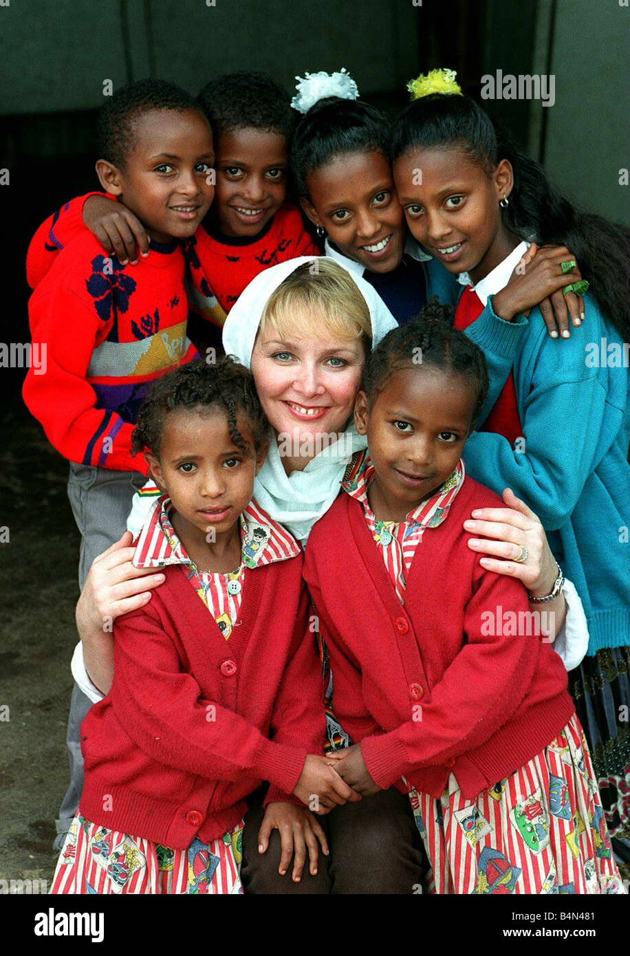 Cheryl Baker in Addis Ababa Ethiopia April 1998 Cheryl Baker TV ...