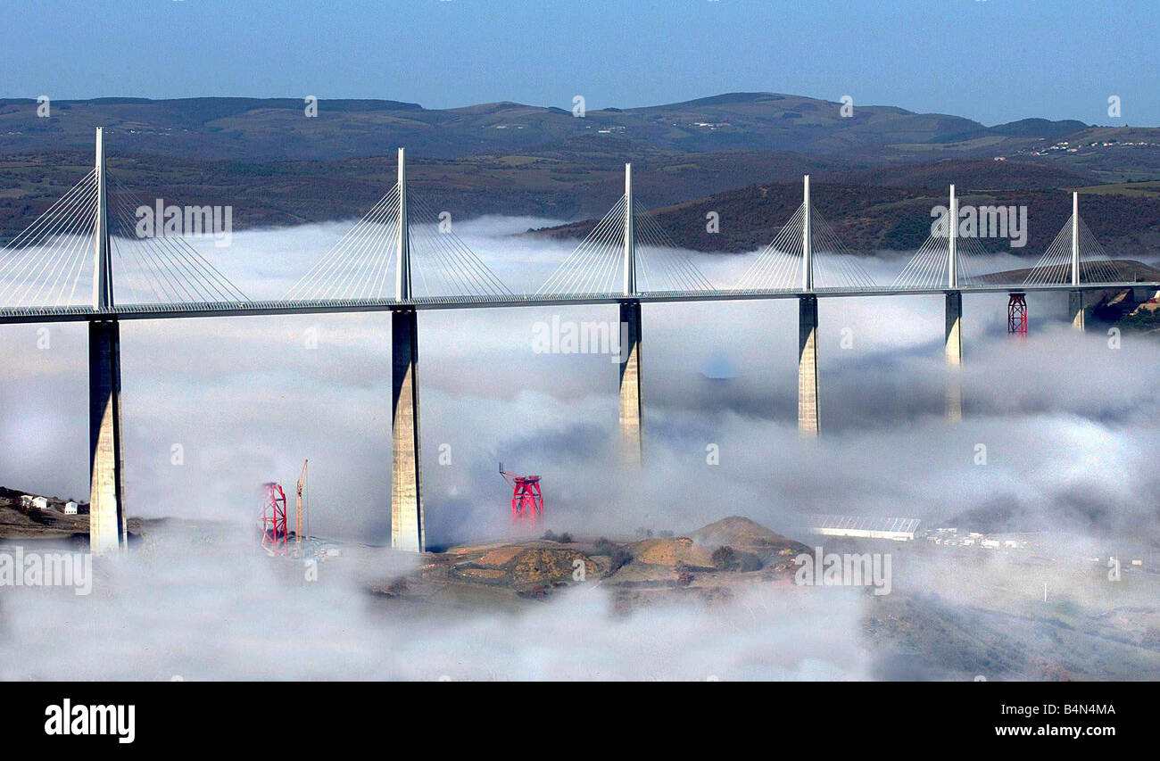 The biggest bridge in the world the Millau Viaduct The bridge designed ...