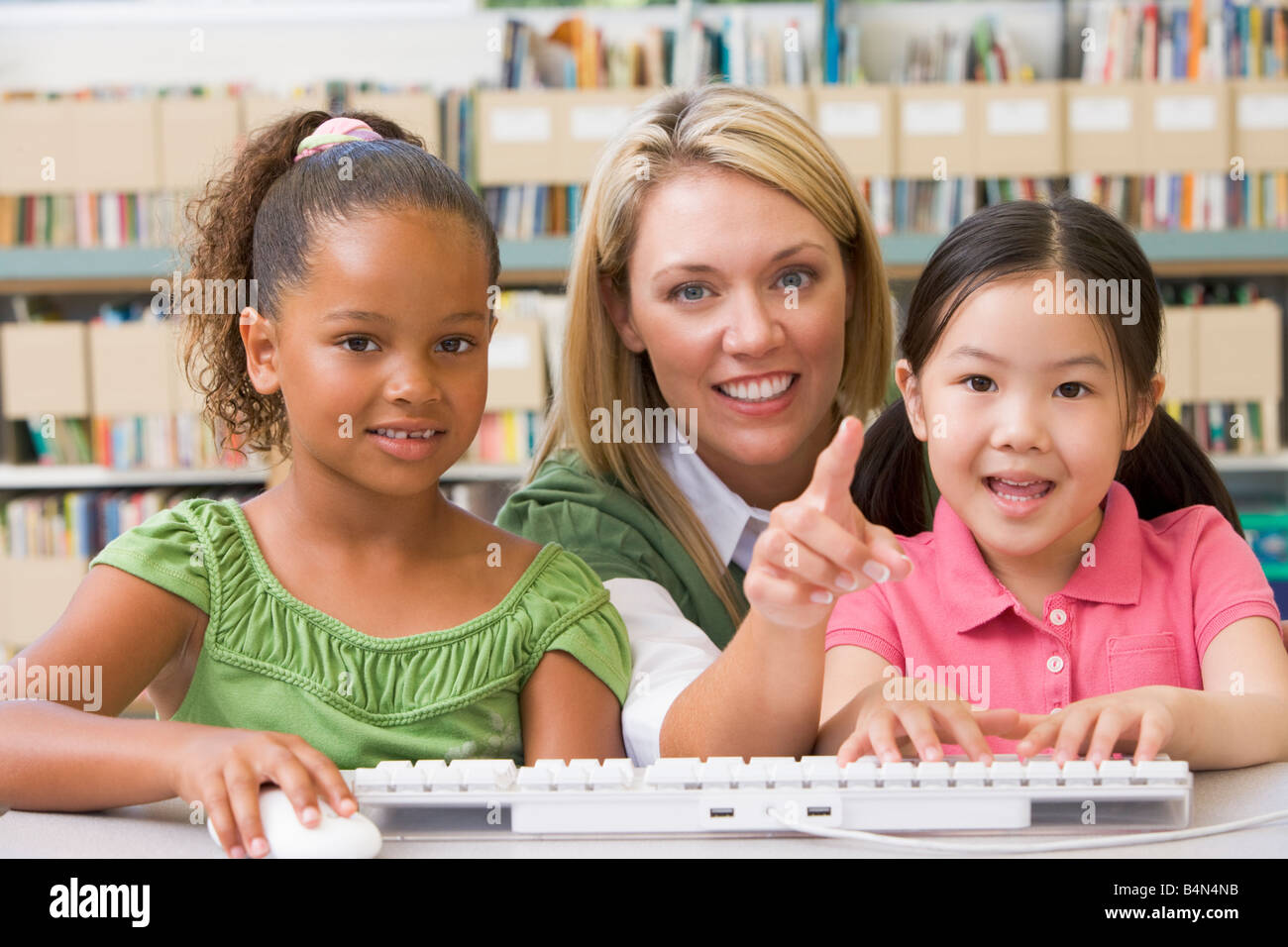 Computer in kindergarten classroom hi-res stock photography and images ...