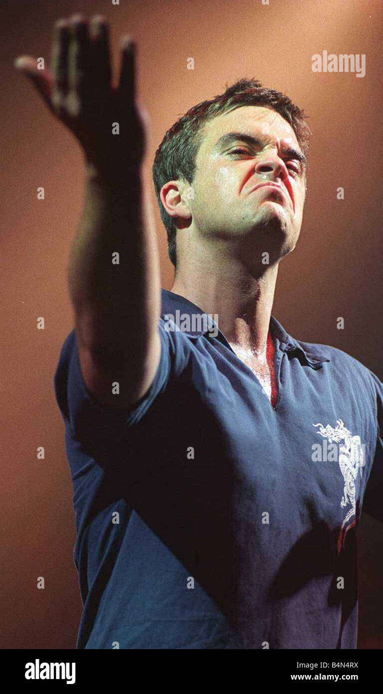 Robbie williams 1990s hi-res stock photography and images - Alamy