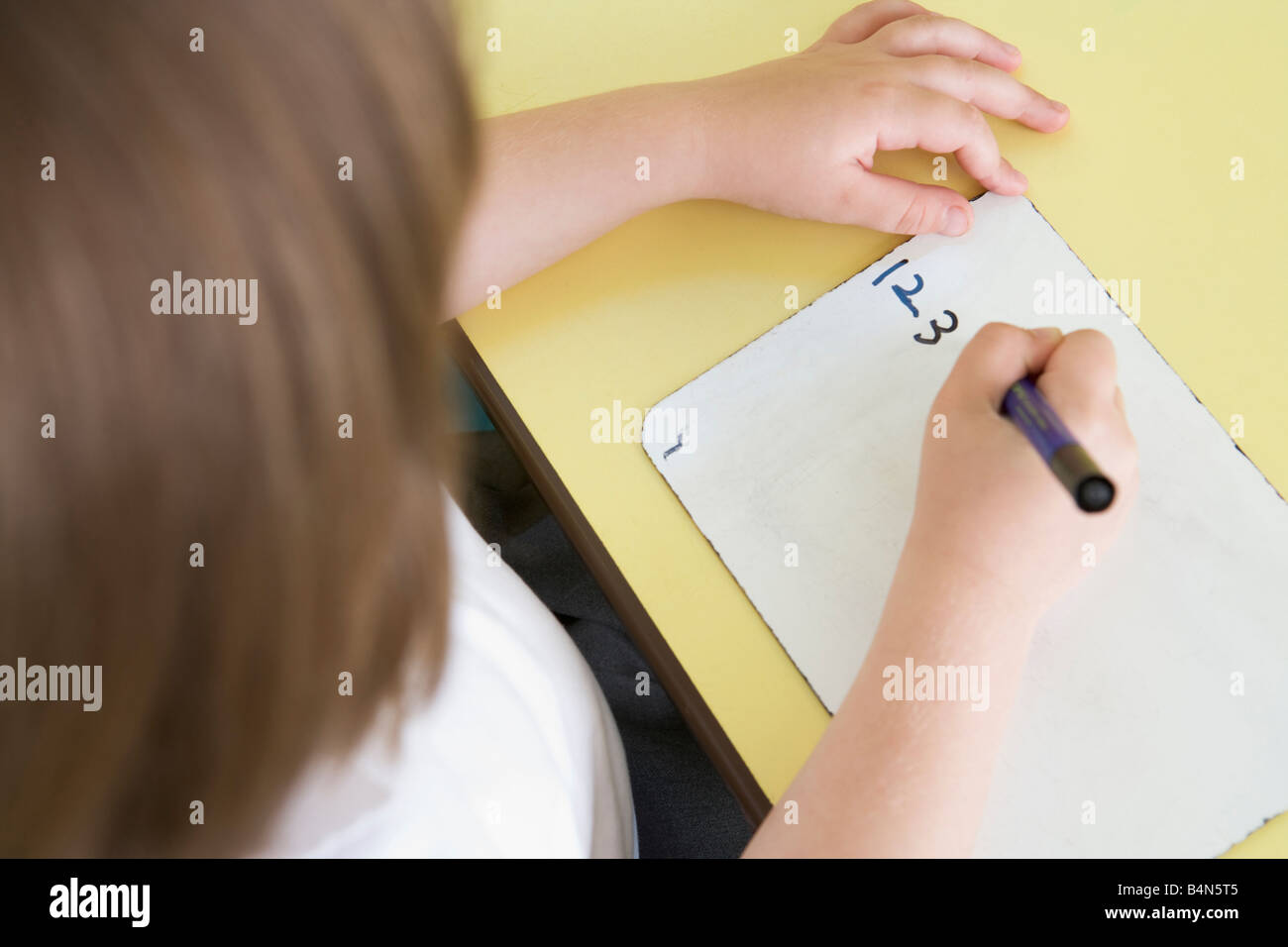Primary classroom numbers counting hi-res stock photography and images ...