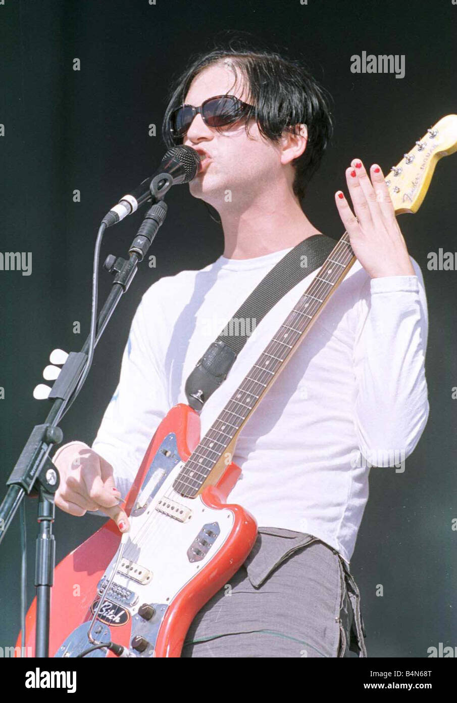 Singer brian molko band placebo hi-res stock photography and images - Alamy