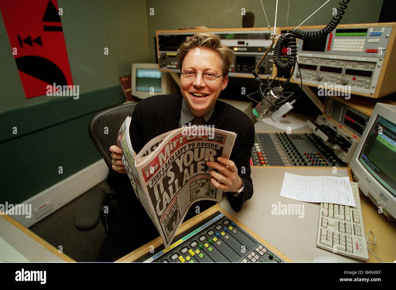 Simon Mayo DJ October 1999 Stock Photo - Alamy