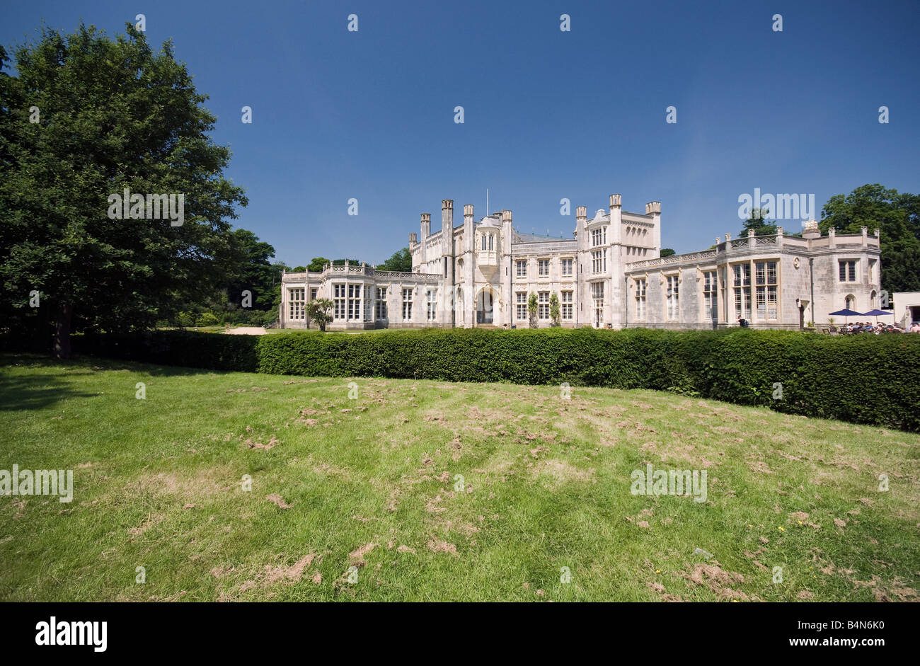 Highcliffe Castle Christchurch England UK Stock Photo - Alamy