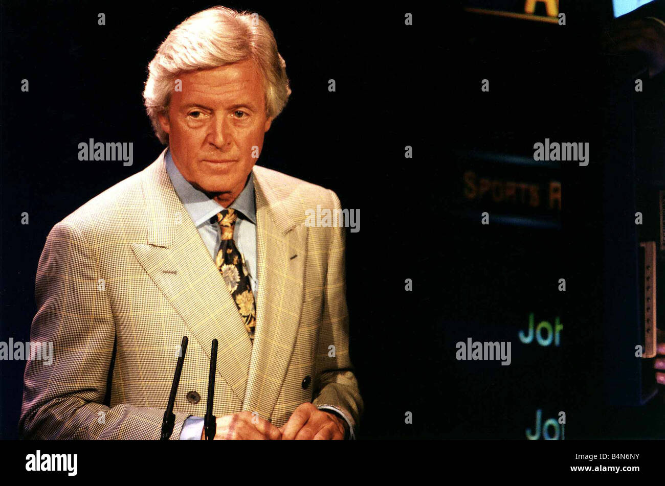Michael Aspel TV Presenter at the Sony Radio Awards DBase Stock Photo ...
