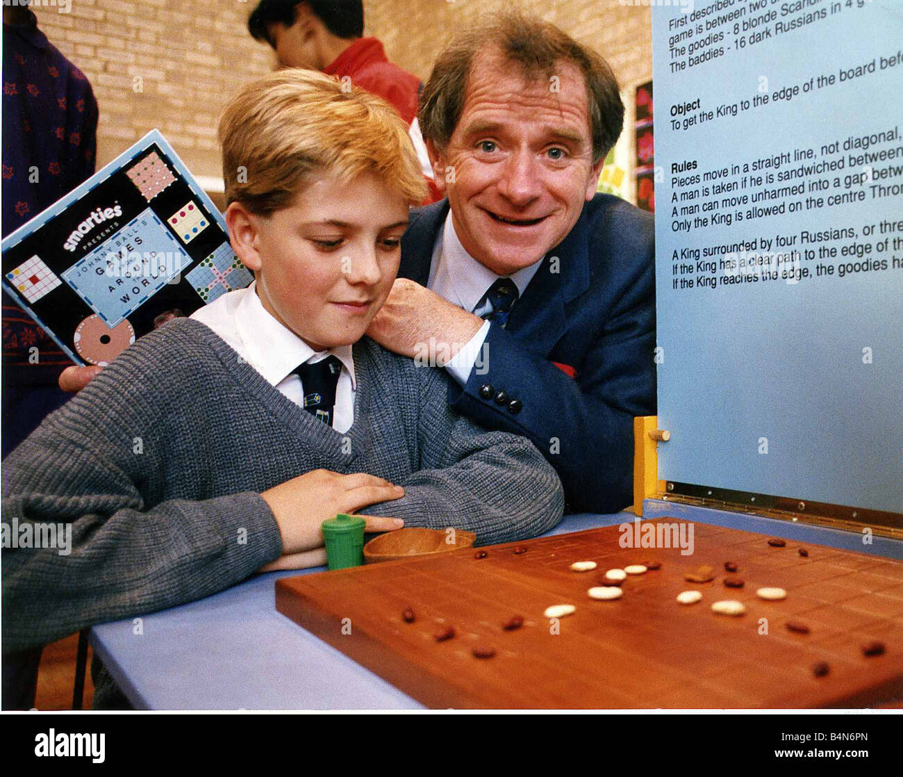 Johnny Ball TV Presenter Dbase Stock Photo - Alamy