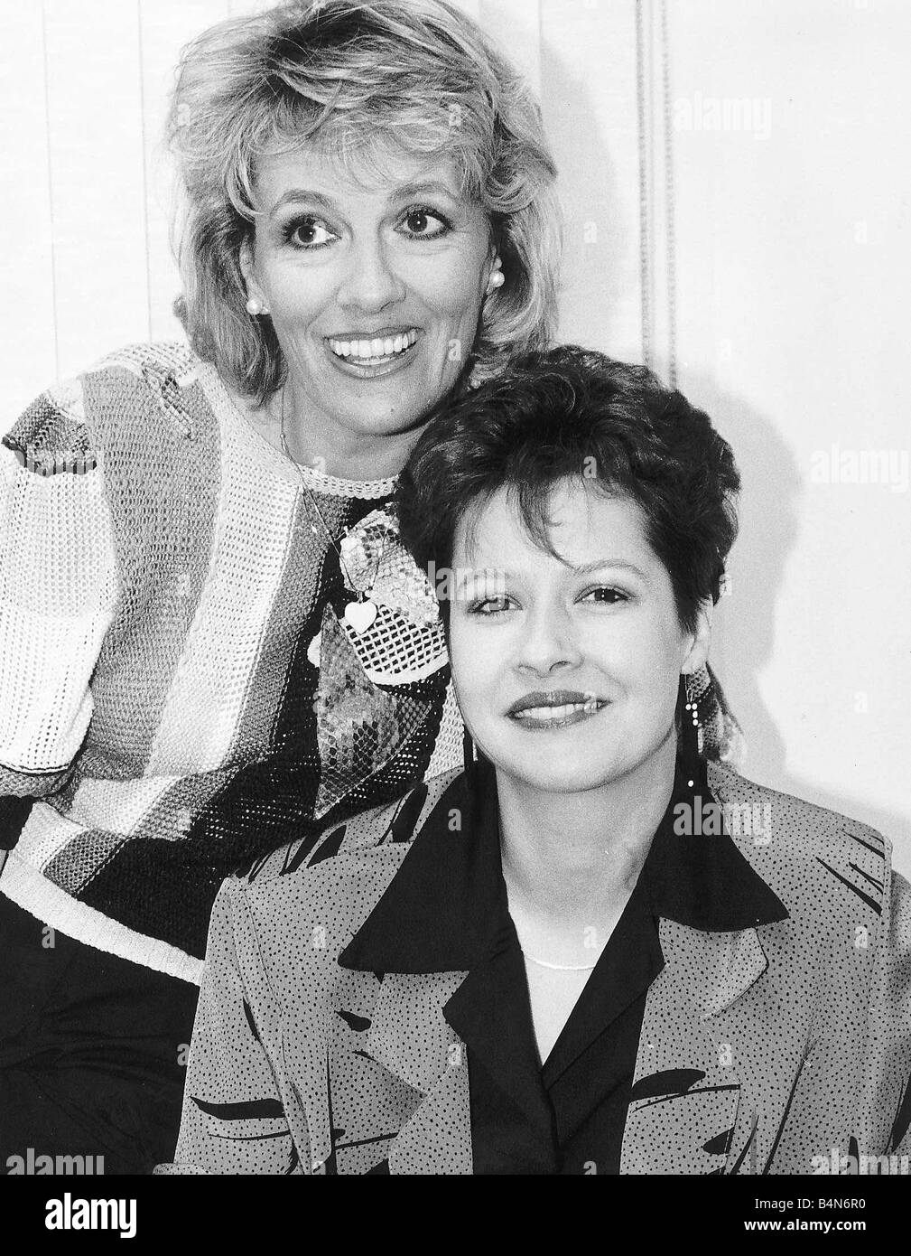 Maev Alexander actress with Esther Rantzen of Thats Life Maev is due to ...