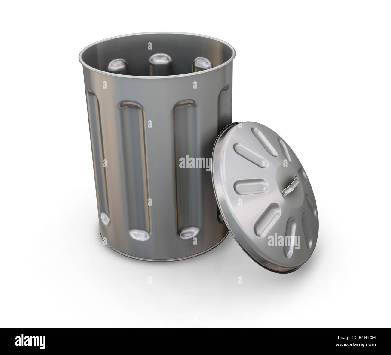 3D render of a trash can Stock Photo - Alamy