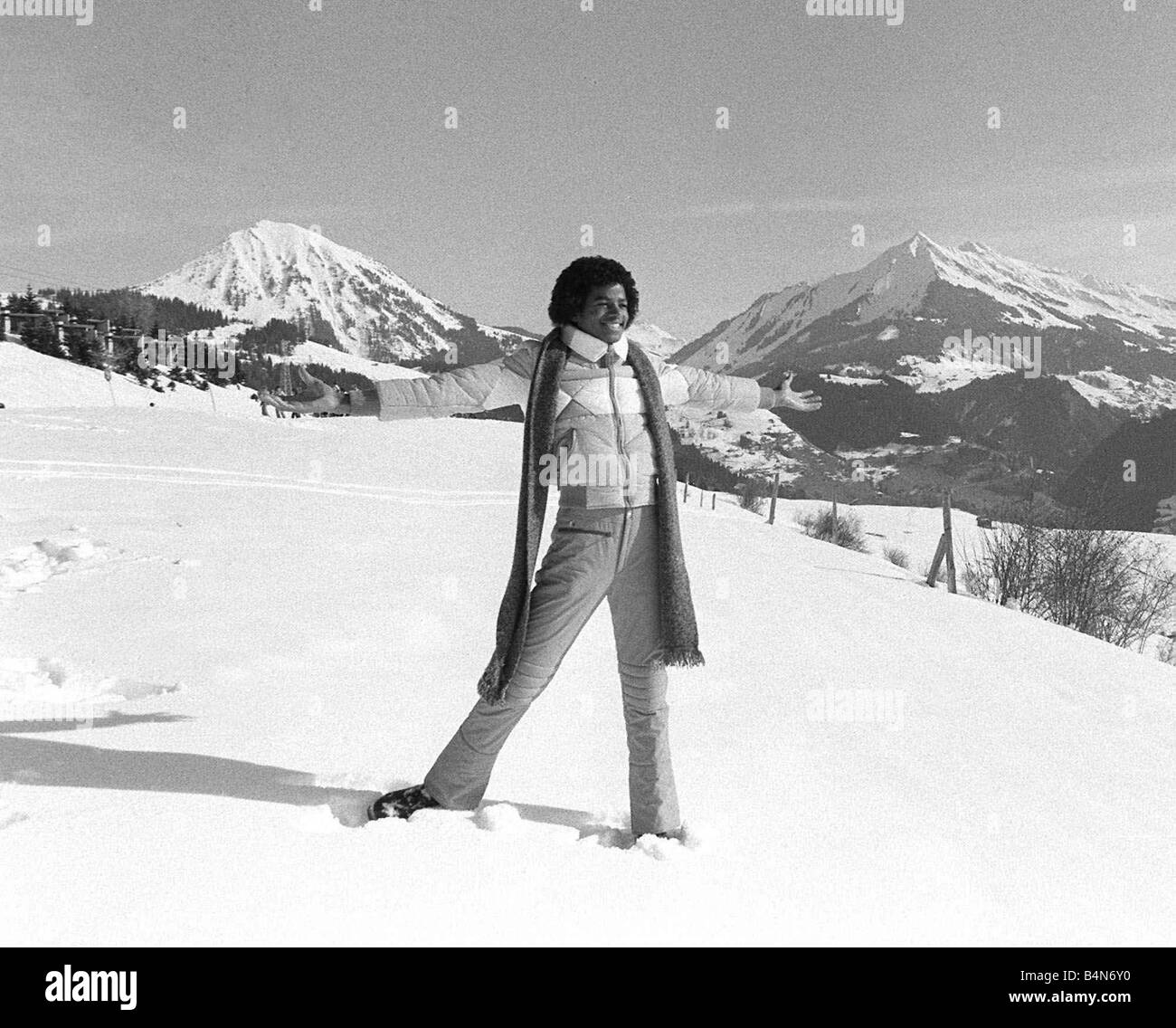 The Jackson 5 February 1979 Michael Jackson performing in Switzerland ...