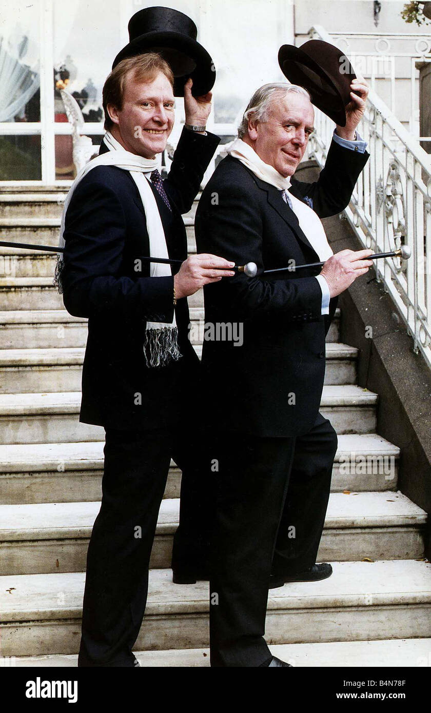 George Cole Arthur Daley and Dennis Waterman Terry McCann from the ...