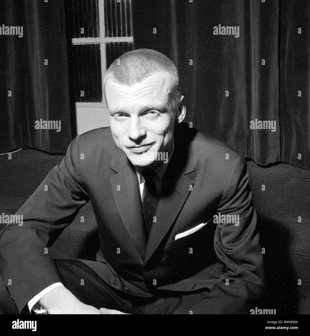 Gerry Mulligan Jazz band leader seen here at the Albermarle Hall Suit ...
